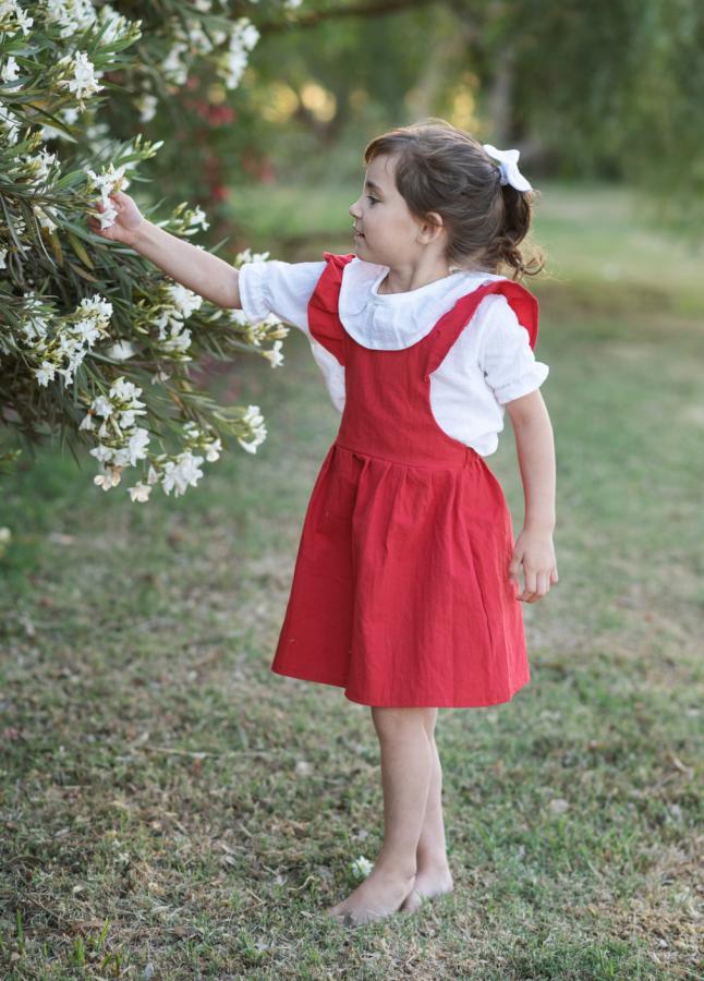 Producto: Vestido Volados Rojo de Apu Babies & Kids | MITIENDA.UY